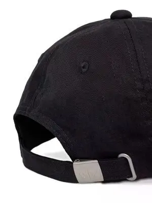 Armani Exchange Baseball Cap With Logo Patch - Blue