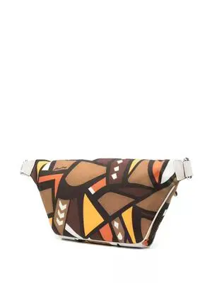 Moschino Abstract Pattern Belt Bag