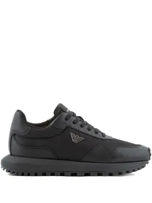 Men's Emporio Armani Black Sneakers