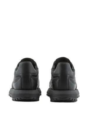 Emporio Armani Logo Plaque Lace-up Sneakers