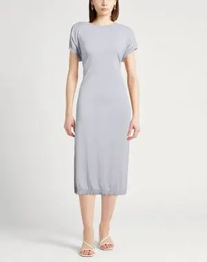 Peserico Pescarico Light Cotton Knitted Midi Dress