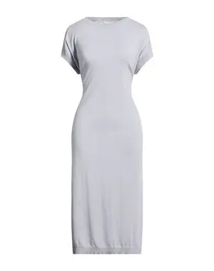 Peserico Pescarico Light Cotton Knitted Midi Dress - Light Blue
