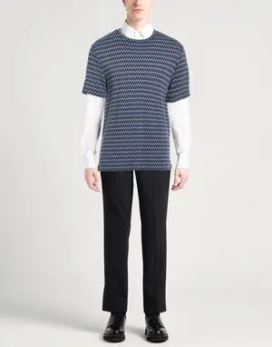 Giorgio Armani Geometric Print Crewneck Sweater