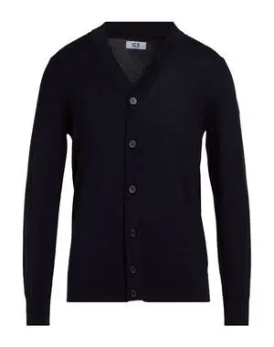 Iceberg Cardigan Wool - Navy