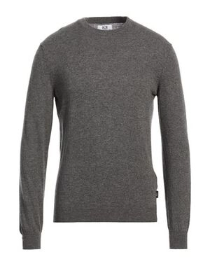 Iceberg Wool And Polyamide Melange Crewneck Sweater - Grey