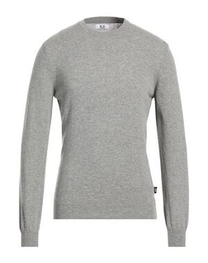 Iceberg Wool And Polyamide Melange Crewneck Sweater - Grey