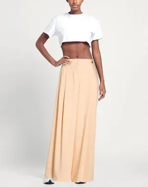 Patrizia Pepe Recycled Polyester Wide-leg Crepe Pants