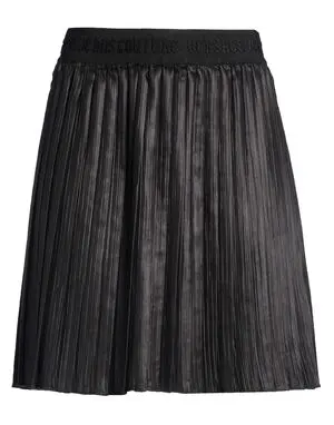 Versace Pleated Georgette Mini Skirt