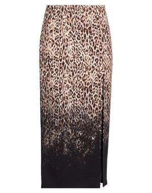 Just Cavalli Leopard Print Midi Skirt