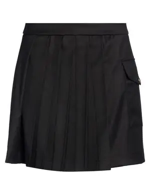 Just Cavalli Pleated Mini Skirt With Flap Pocket