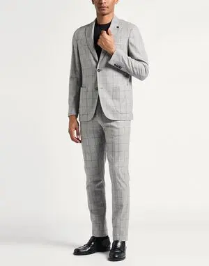BRERAS MILANO Suit Size Wool, Virgin Wool, Elastane