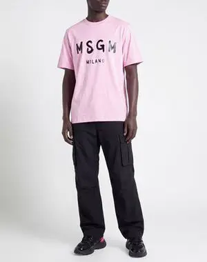 MSGM T-shirt Size Cotton - Pink