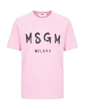 MSGM T-shirt Size Cotton - Pink