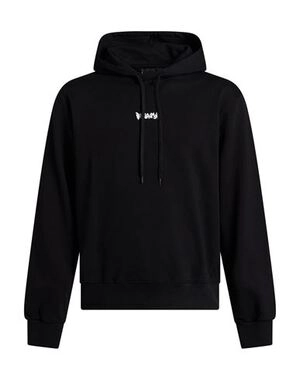 DISCLAIMER Cotton French Terry Hoodie - Black