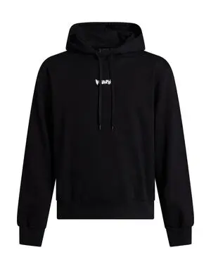 DISCLAIMER Cotton French Terry Hoodie - Black