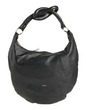 N°21 Maxi Hobo Bag In Leather