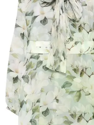 Vivetta Floral Print Pussy-bow Dress