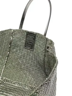 Dragon Diffusion Teresa Woven-leather Tote Bag