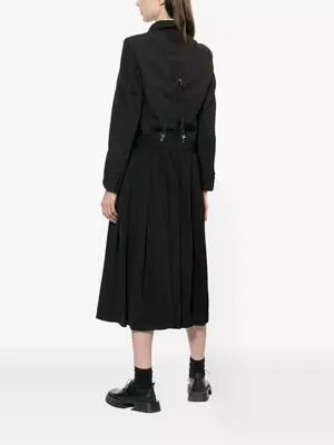 Comme Des Garçons Braced Midi Skirt