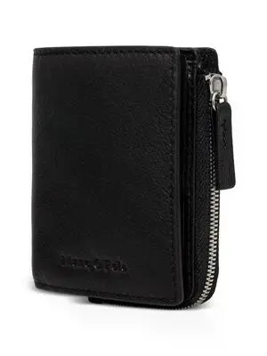 Marc O'polo Grained-leather Zip-around Wallet - Black