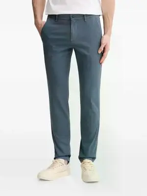 Marc O'polo Logo-patch Chino Trousers - Blue