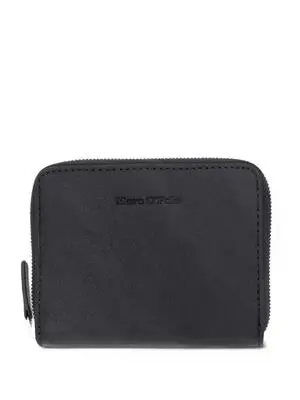 Marc O'polo Logo-embossed Zip-around Wallet - Black