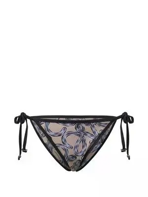 Loewe Anagram Print Bikini Bottoms