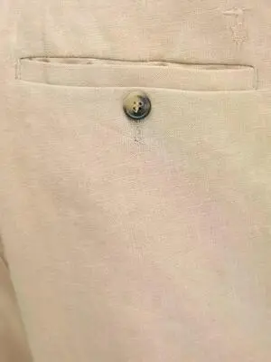 TRUSSARDI Logo Embroidered Shorts