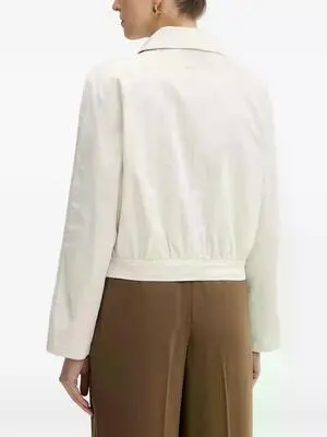 Armani Exchange Raglan Sleeve Button-up Jacket