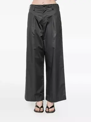 SUSANNE BOMMER Pleated Wide-leg Trousers