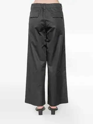 SUSANNE BOMMER Pleated Wide-leg Trousers