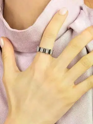 APM MONACO Xl Crystal-embellished Ring