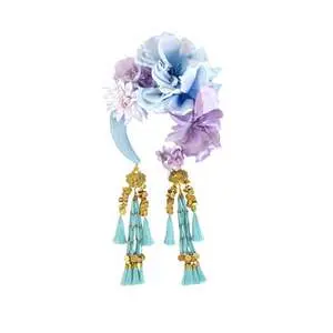 JULIA CLANCEY Bloom Band Sky Peony & Lavender - Blue