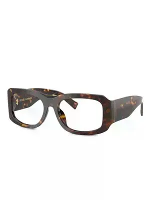 Dolce & Gabbana Rectangular Frame Glasses