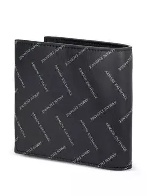 Armani Exchange Logo-print Wallet