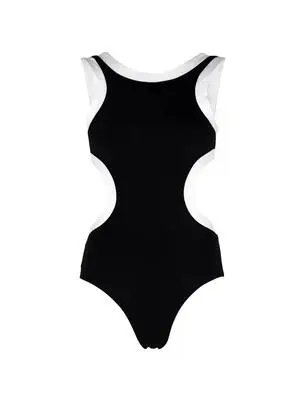 Staud Dolce Cut-out One-piece Swimsuit