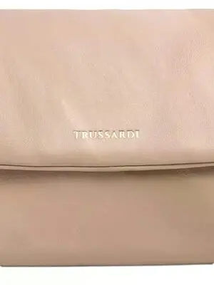 TRUSSARDI Logo-lettering Foldover Tote Bag