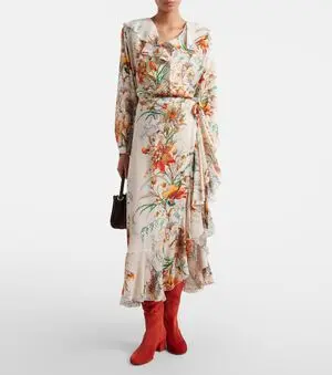 GIANVITO ROSSI Joelle Suede Knee-high Boots - Orange