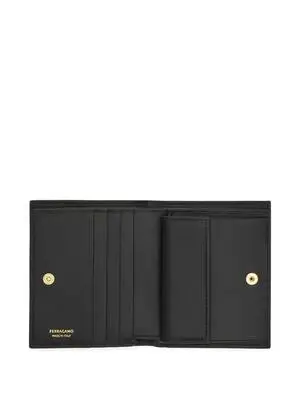 FERRAGAMO Gancini Floral-print Wallet
