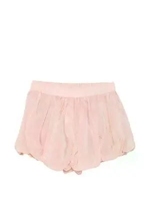 THE FRANKIE SHOP Alina Balloon Gathered Shorts - Pink