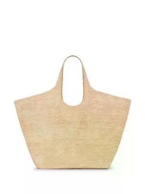 ANINE BING Lili Raffia Tote Bag - Neutrals