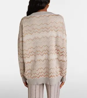 Missoni Zigzag V-neck Sweater