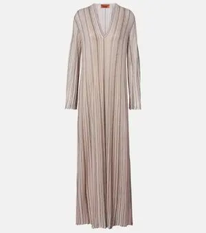 Missoni Striped Lamé Gown - Multicoloured