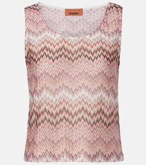 Missoni Zigzag Knit Top - Multicoloured