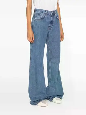 ANINE BING Wyatt Wide-leg Jeans