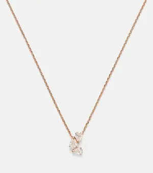 REPOSSI 18kt Rose Diamond Pendant Necklace