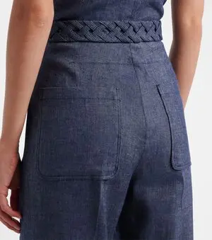 Dorothee Schumacher Fluid Denim Flared Pants