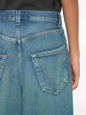 AGOLDE Flyweight Baggy-fit Faded Denim Jeans - Blue