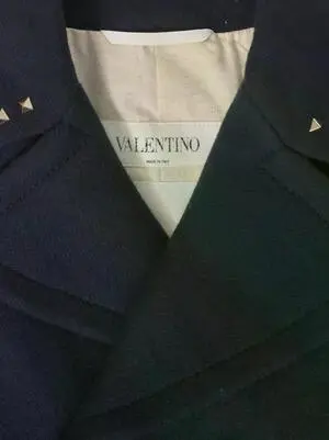 Valentino Garavani Rockstud Pea Coat