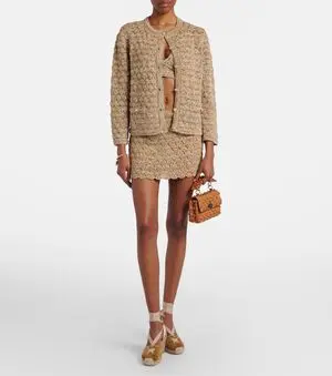 Valentino Garavani Open-knit Cardigan